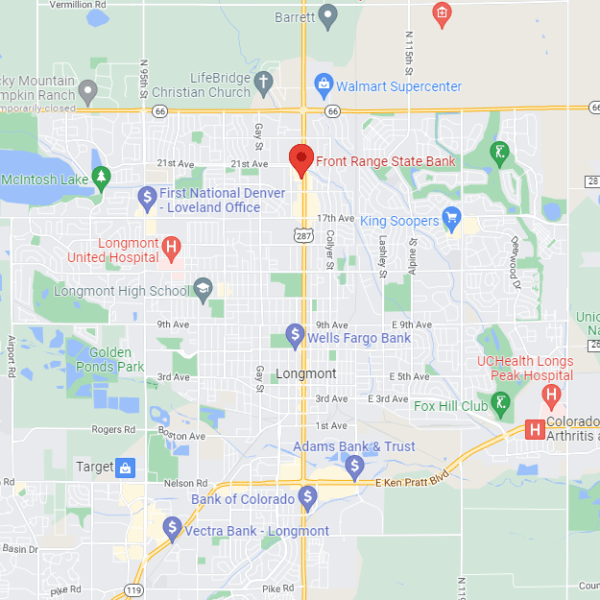 Front Range State Bank | Longmont, CO